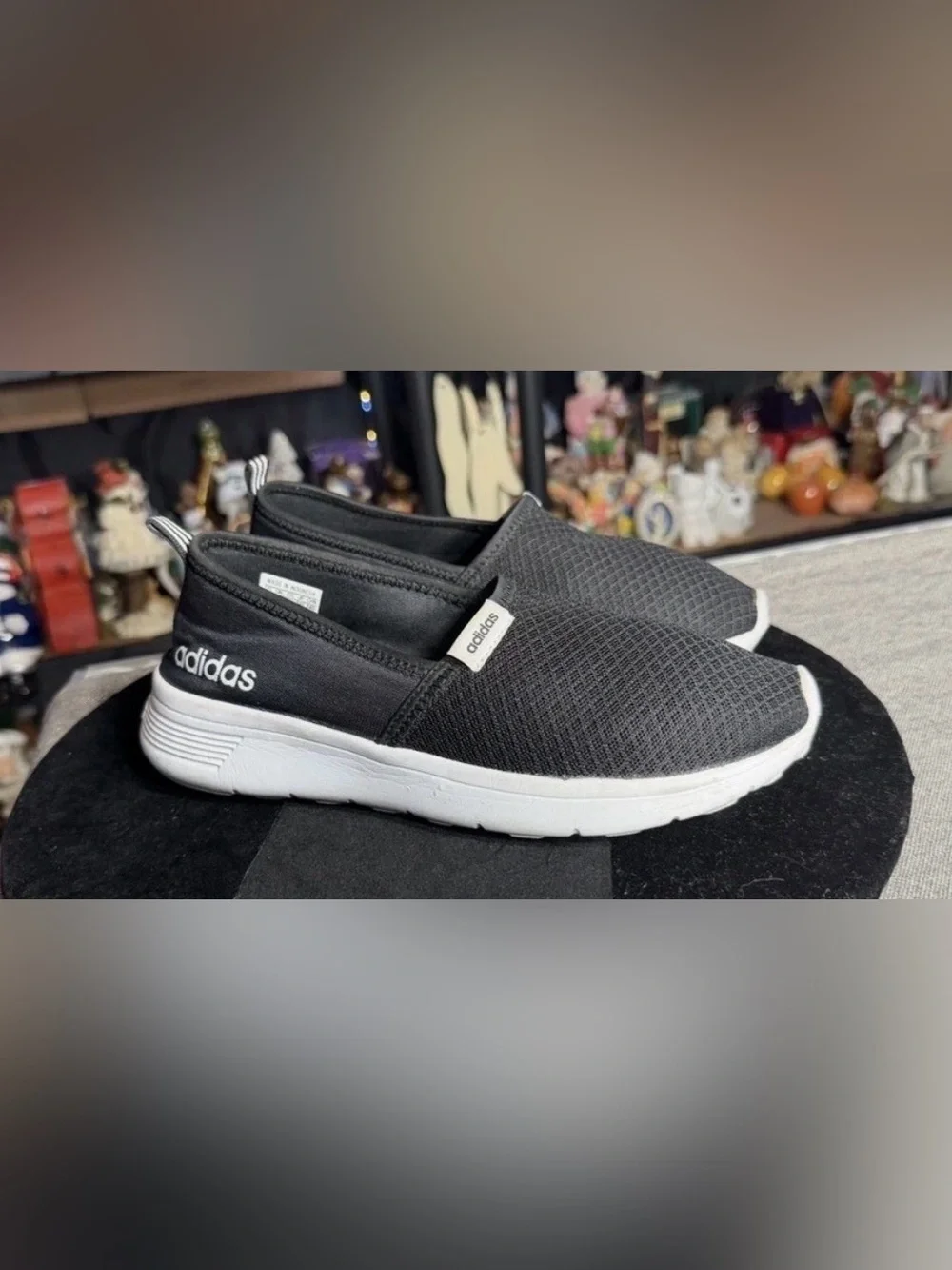 adidas | Shoes | Adidas Lite Racer Adapt Slip On Sneakers Black White ...
